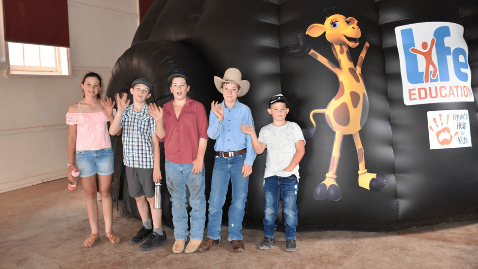 Healthy Harold brings colour to the outback - Life Ed Australia