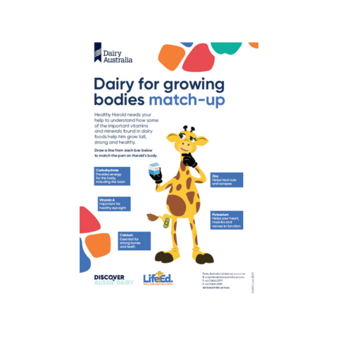 Healthy Harold Mix & Match - Life Ed Australia